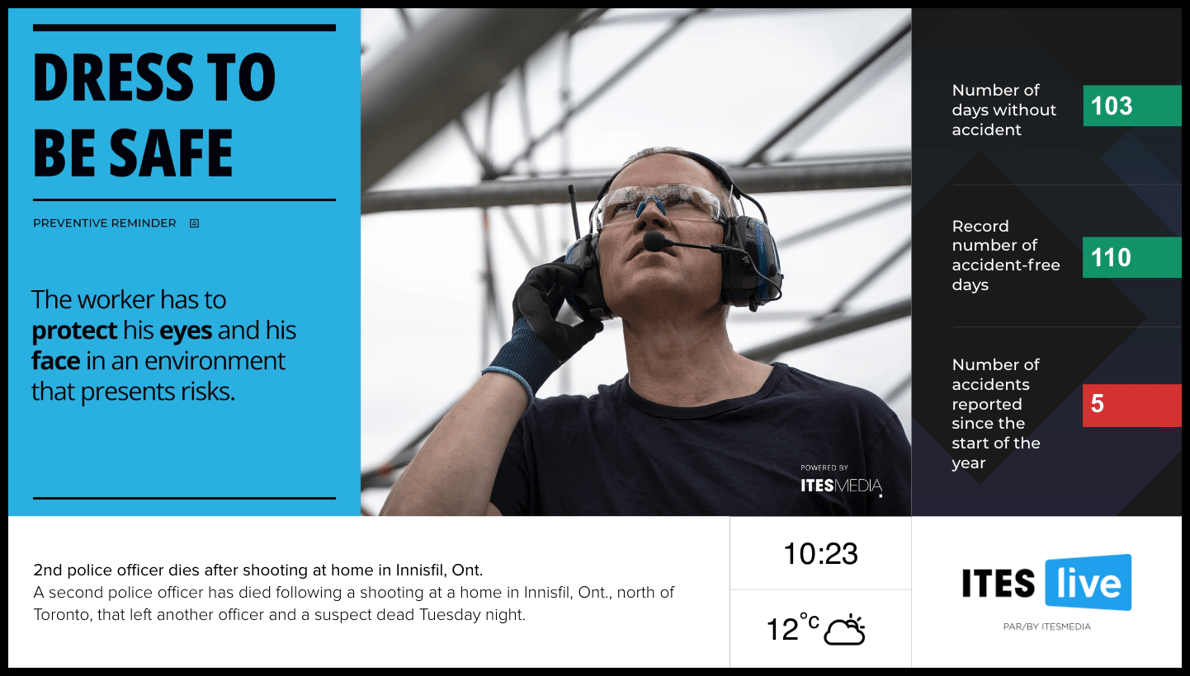 3 ways to improve occupational health and safety using digital signage